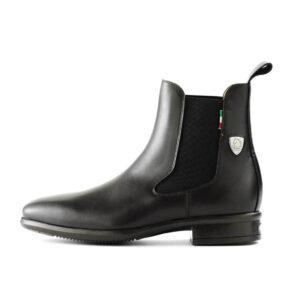 Tattini Boots - Alano [Black/Brown] - Italian Crafted English Riding Boots